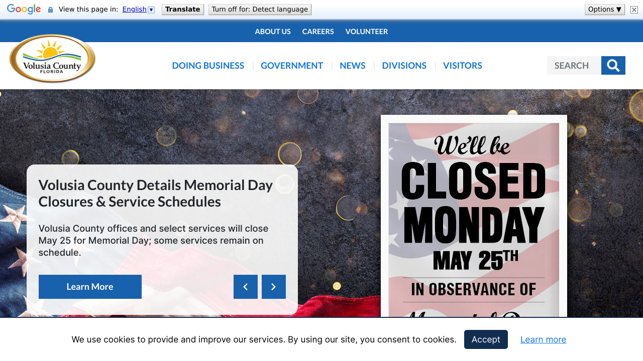 Volusia County Government Online