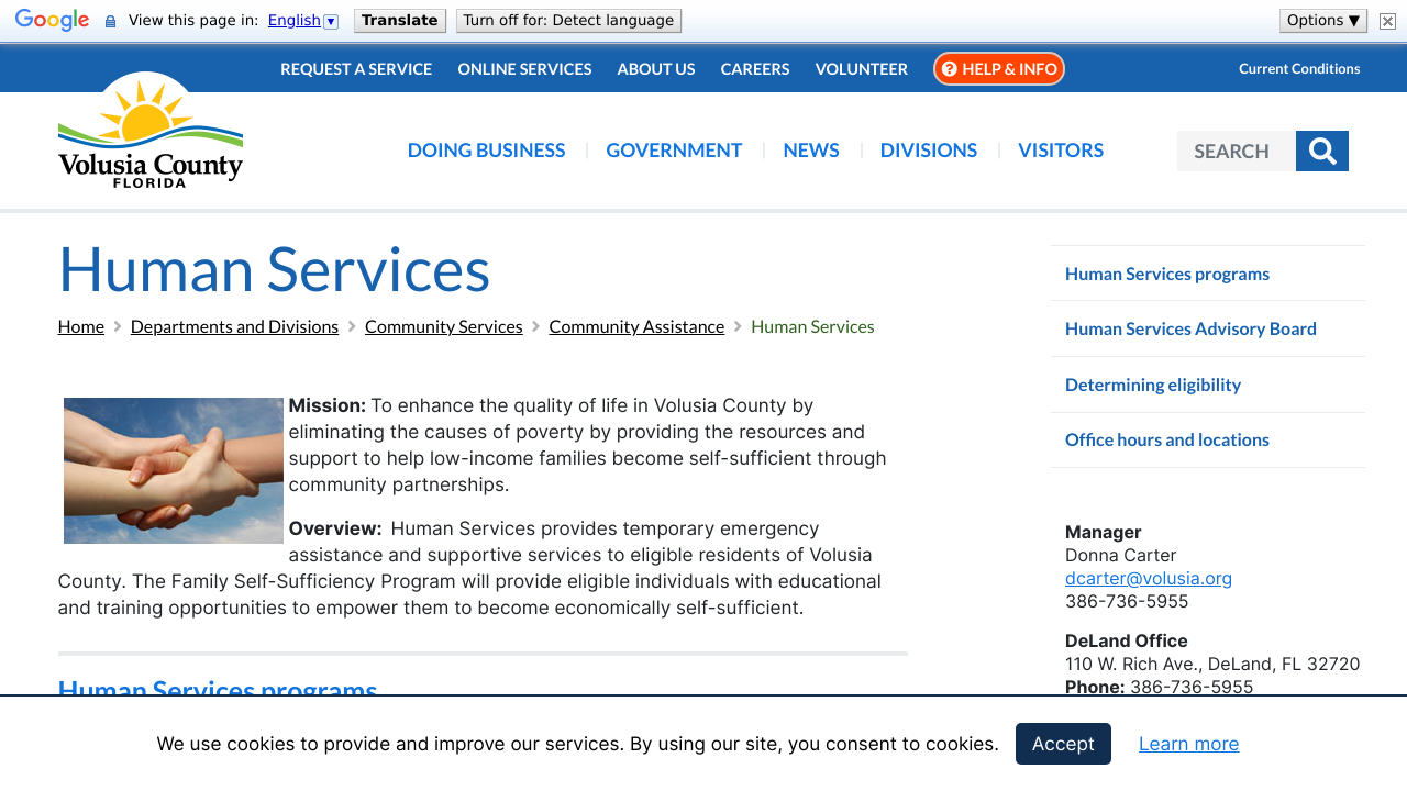 Human Services