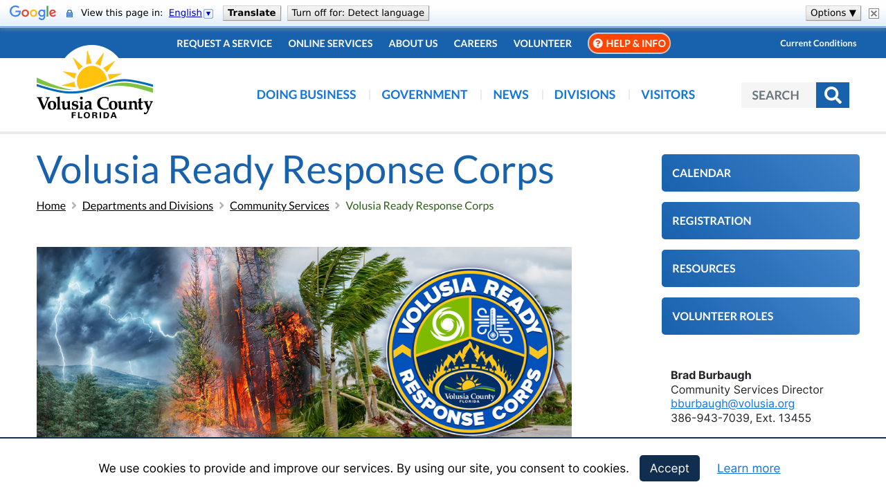 Volusia Ready Response Corps