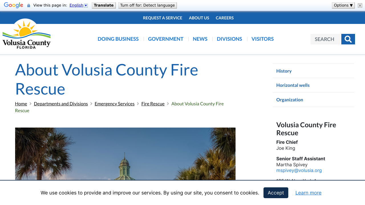 About Volusia County Fire Rescue