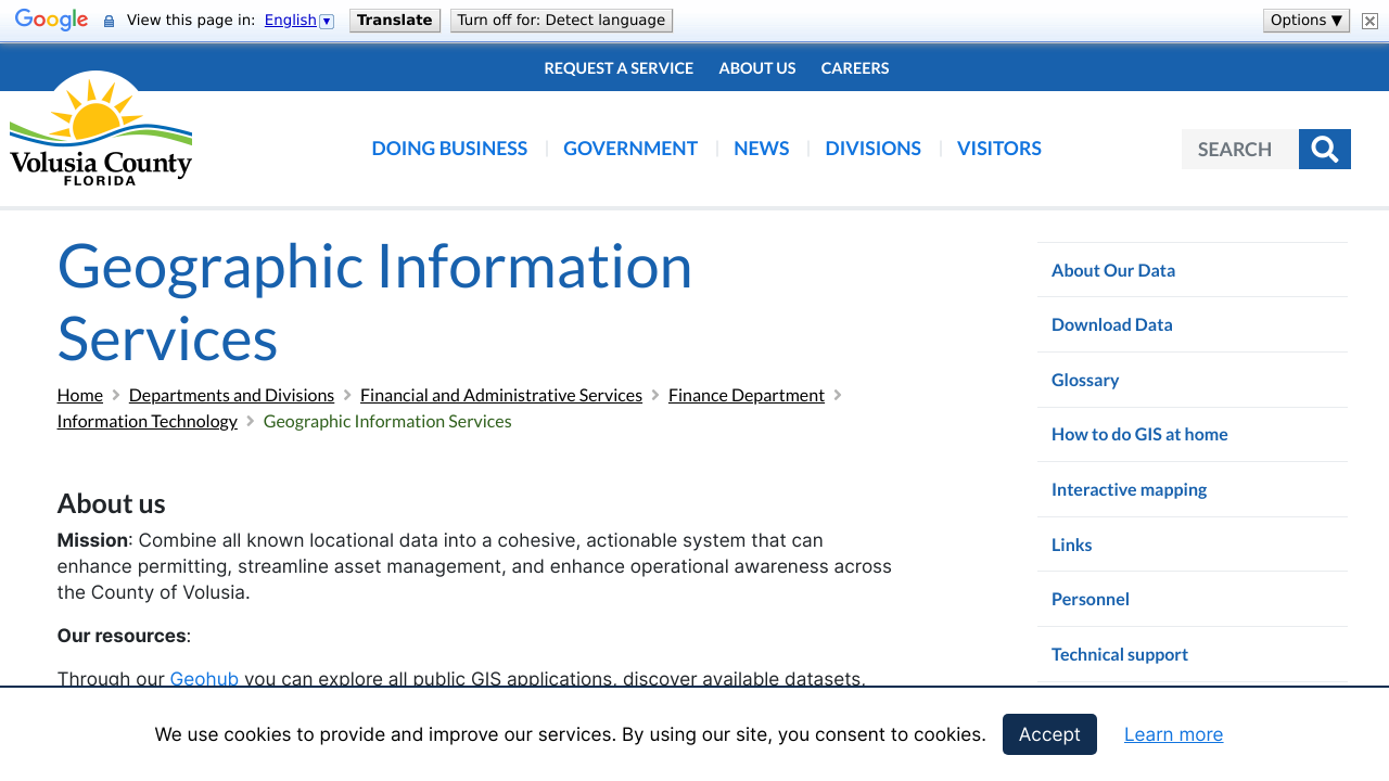 Geographic Information Services