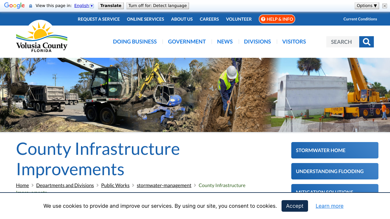 County Infrastructure Improvements